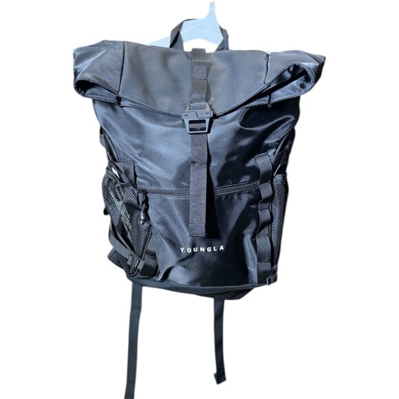 YoungLA | Bags | Young La All Black Backpack Everyday Bag And Gym Bag ...
